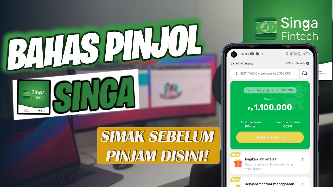 Review Singa Pinjol | Ternyata Seperti Ini!! - YouTube