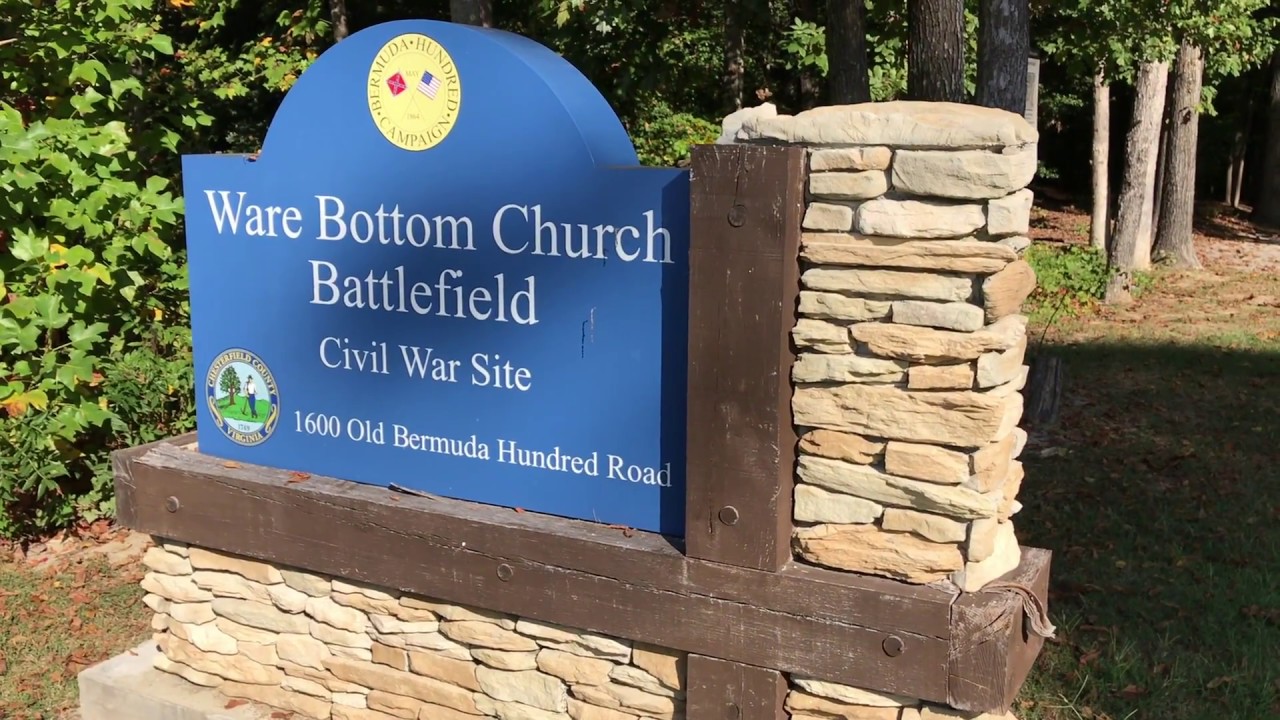 Ware Bottom Church Battlefield Civil War site, Chesterfield, VA 9-24-17 ...