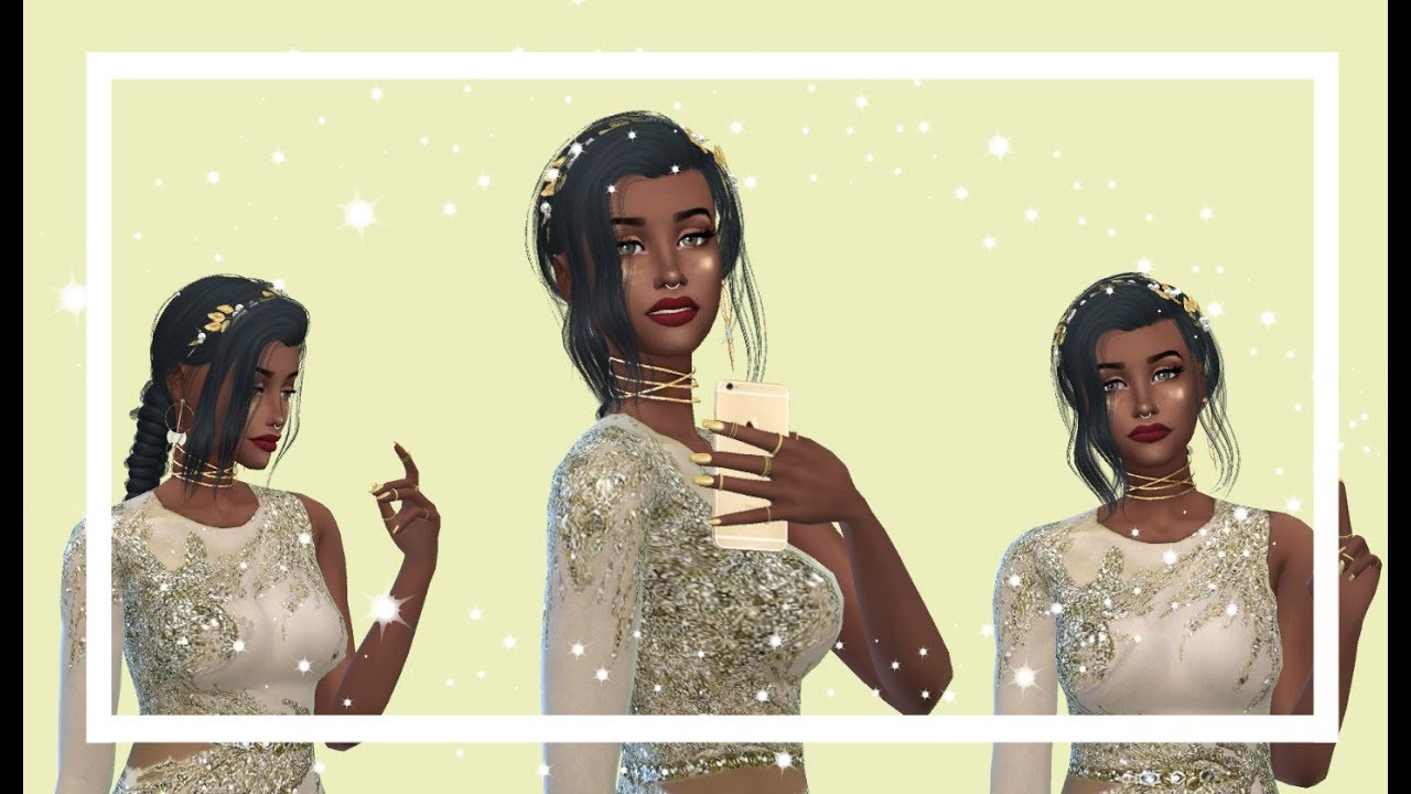 The Sims 4 | CAS | Golden Goddess - YouTube