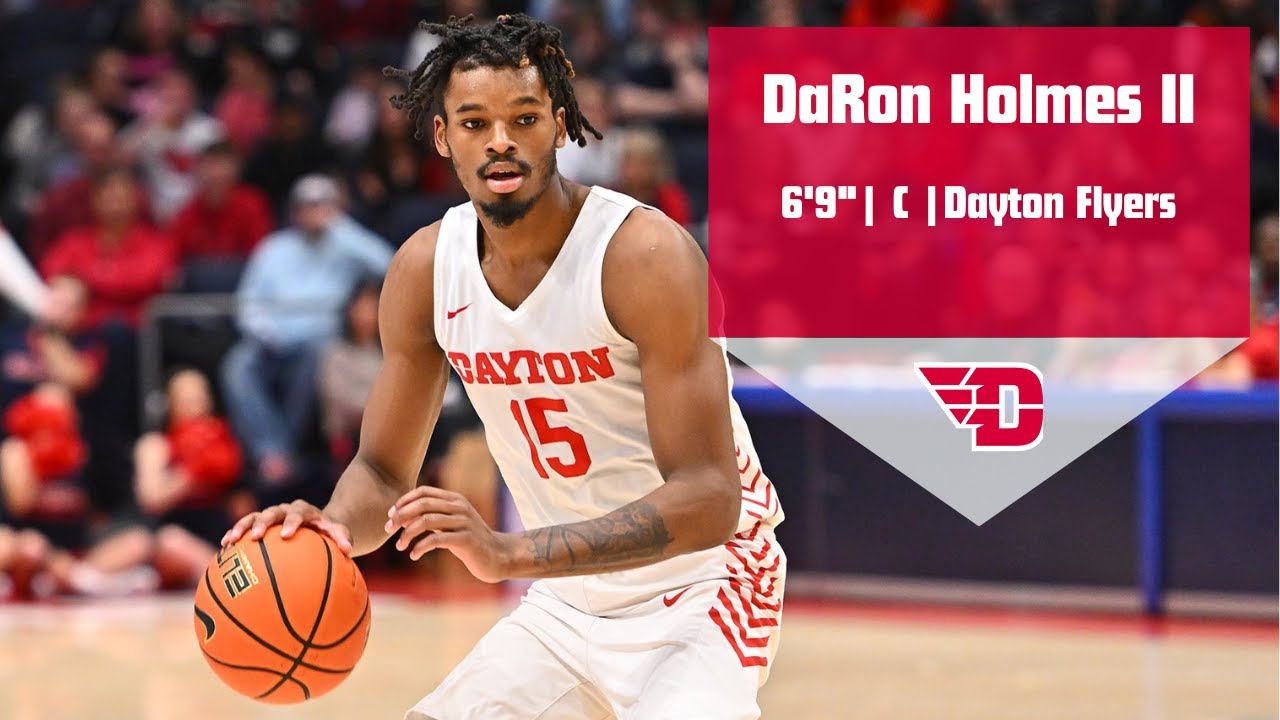 2024 NBA Mock Draft - DaRon Holmes II - Dayton Highlights - YouTube