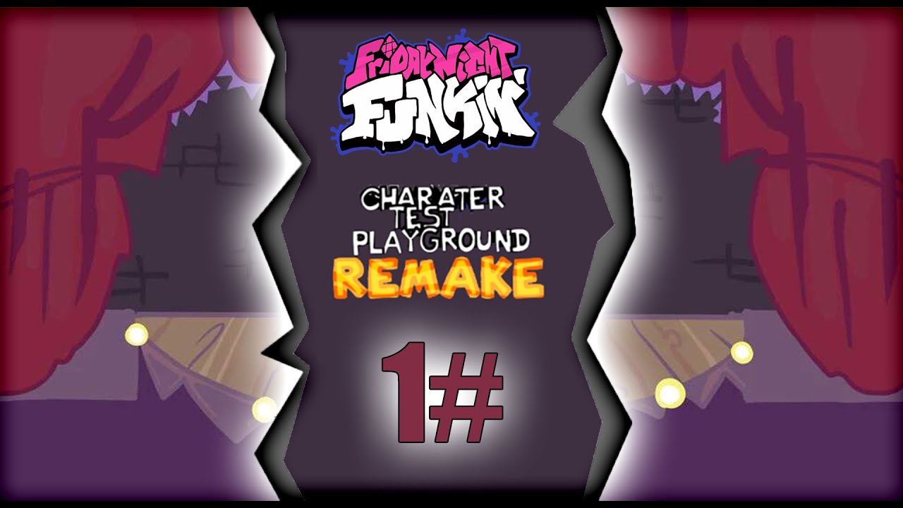 Character Test Mod Friday Night Funkin' | FNF Playground Remake 1 | 1 ...