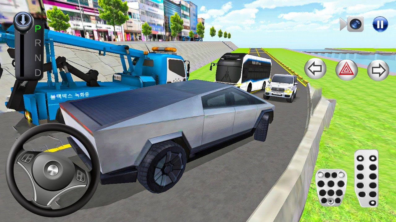 New EV Car Tesla - 3d Driving Class android game play video || Car game ...