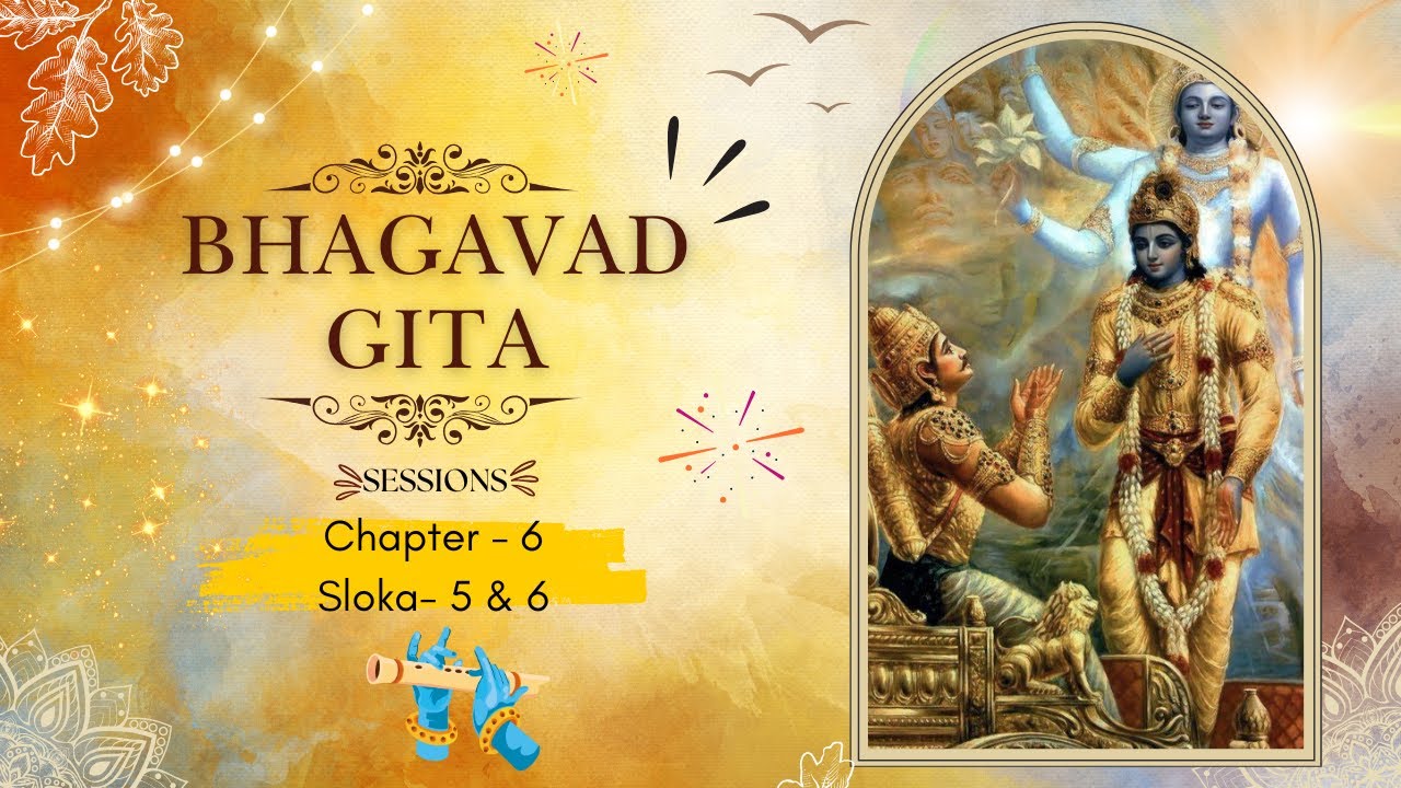 BG Readers Club Session 23 : Chapter 6 Sloka 5 & 6 - YouTube