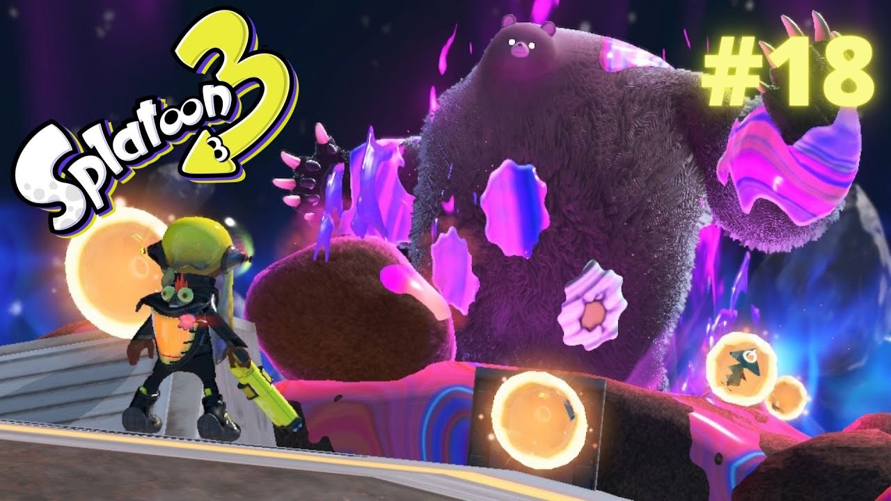 Splatoon 3 - mode histoire : On combat M.Ours #18 - YouTube
