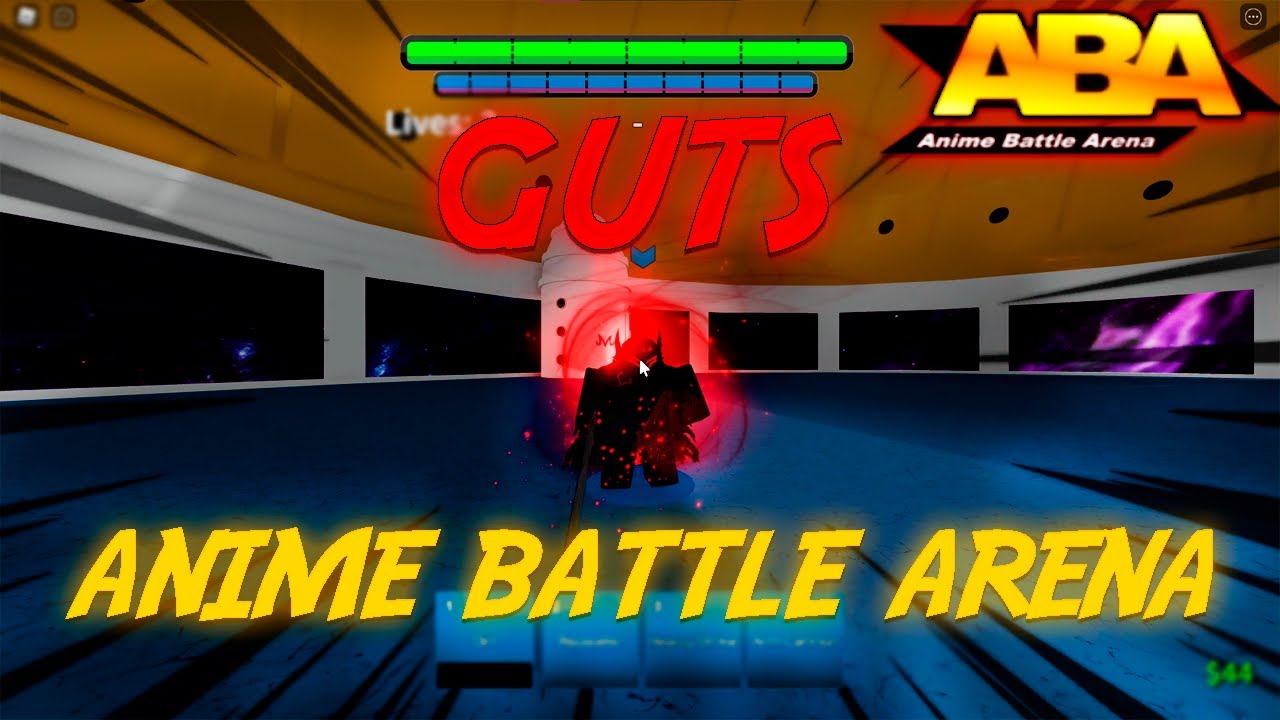 JOGUEI COM O GUTS DE BESERK NA NOVA ATUALIZAÇÃO DO ABA NO ROBLOX ...