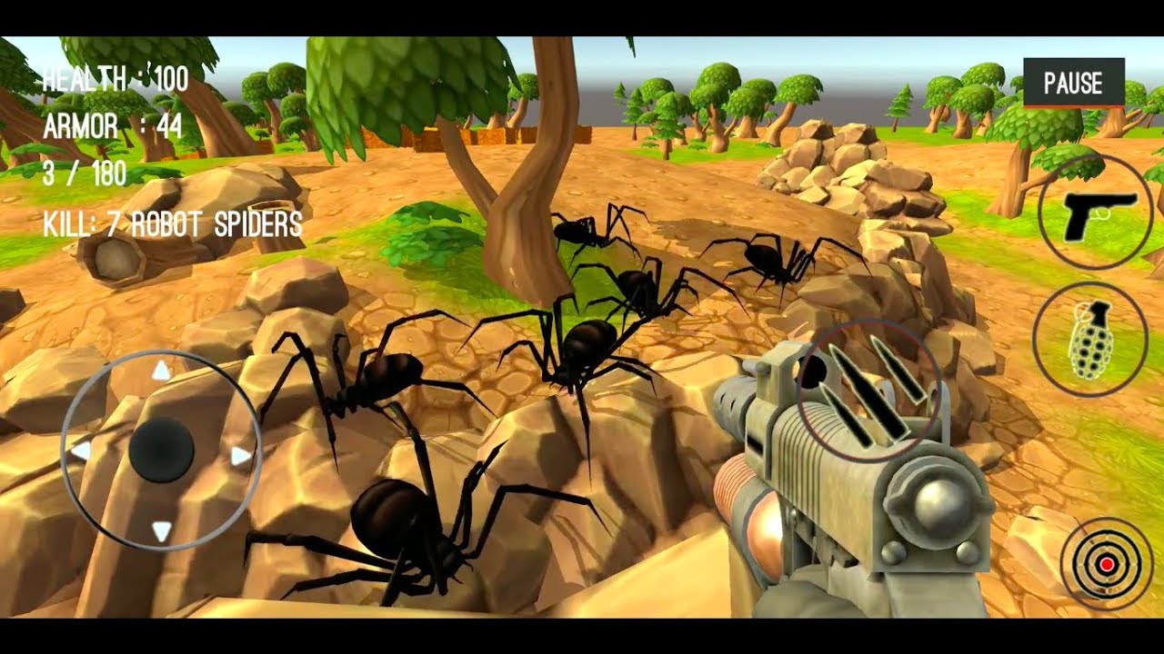 Spider Hunter Amazing City 3D (HD) Android Gameplay #31 - YouTube