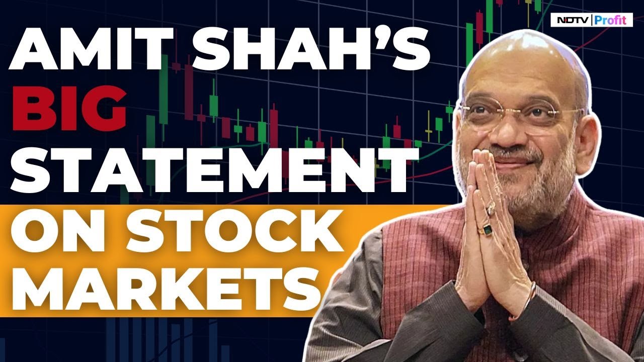 WATCH: Amit Shah's Big Statement On Stock Markets Ahead Of Lok Sabha ...