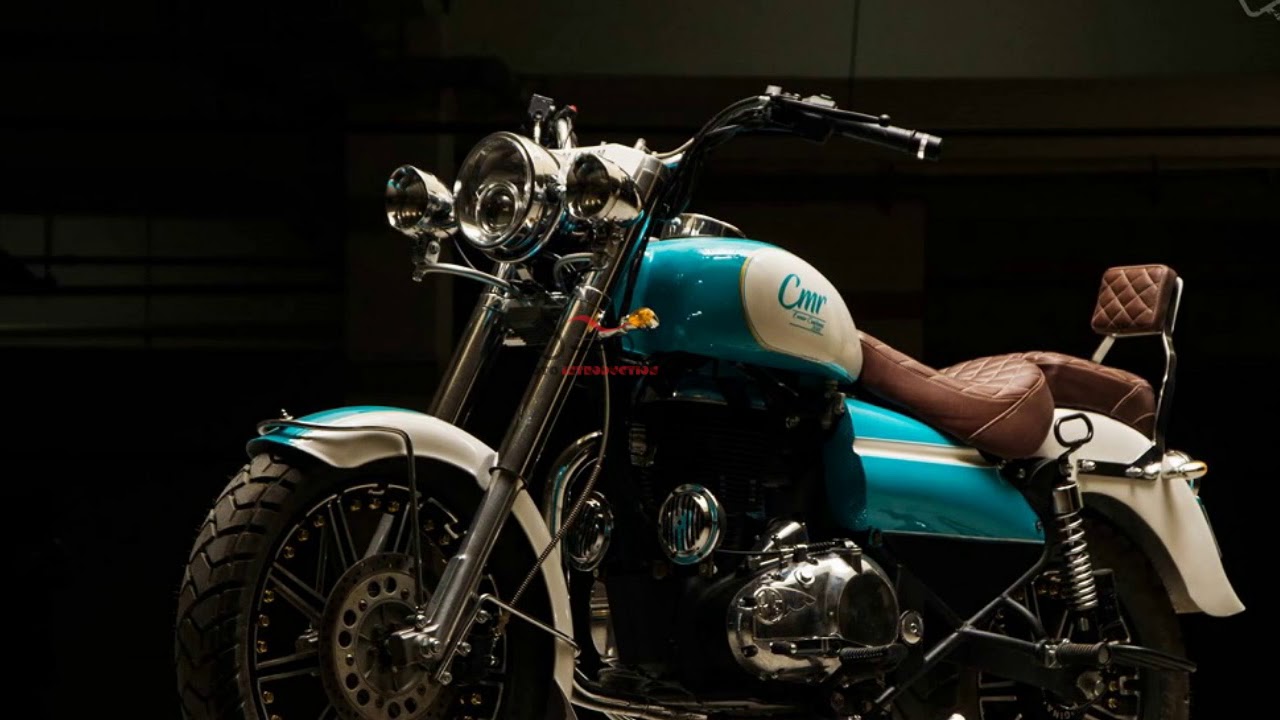 Royal Enfield Bullet 350 Custom | Royal Enfield Bullet 350 ‘Cerulean ...