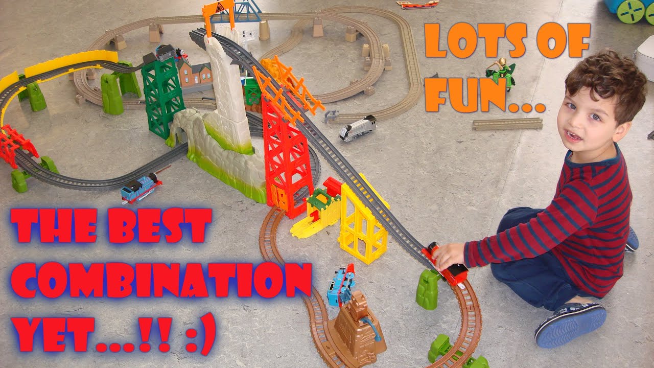 Thomas the tank engine- The avalanche escape with the echo cave/ Thomas ...