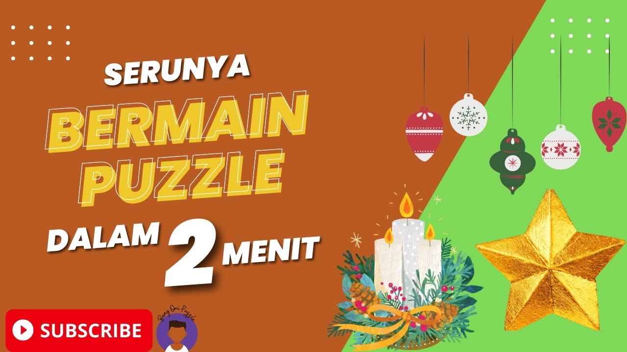 menyusun puzzle LILIN, ORNAMEN, BINTANG || puzzle game - YouTube
