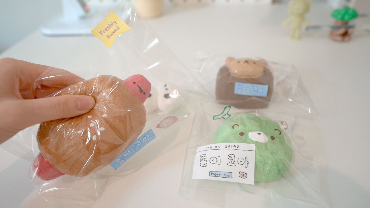 ASMR Squishy Bakery Bread - YouTube