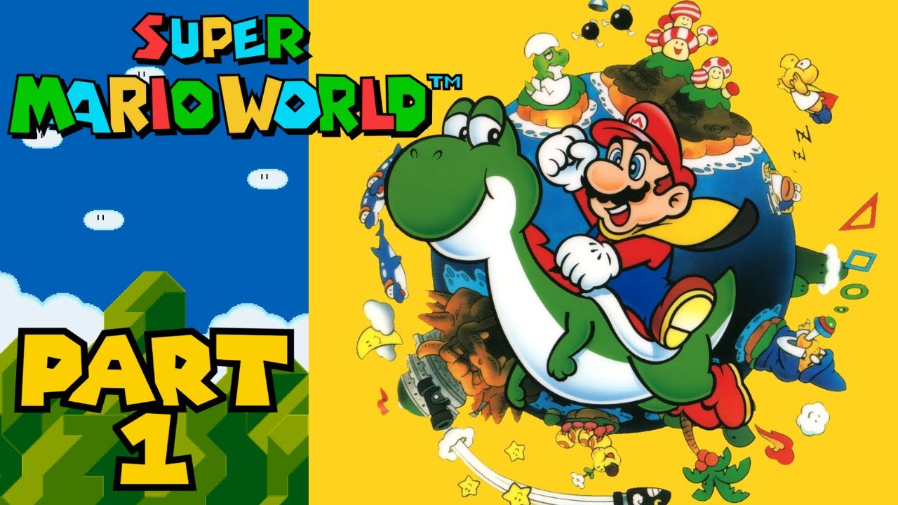 Let's Play: Super Mario World - Part 1 (Replay) - YouTube