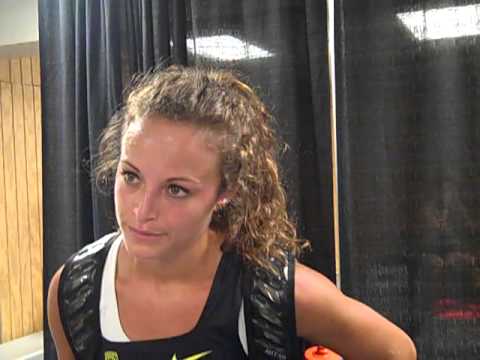 Oregon's Laura Roesler After Making It Past First Round Of 800 At US ...