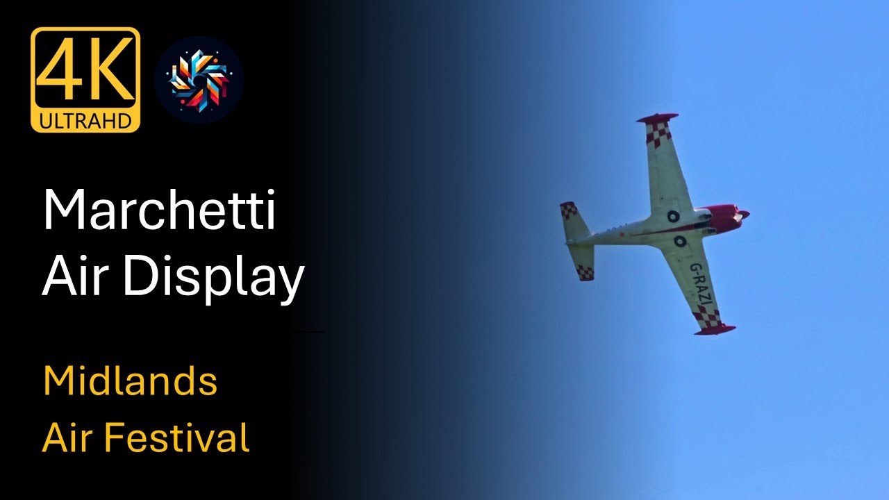 Sleek Moves in the Sky: Marchetti G-Razi 'Thank You' Air Display at ...