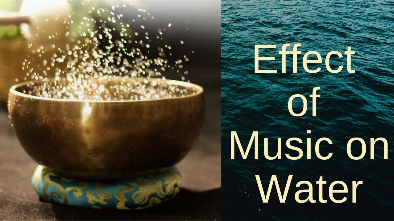 Effect of Music on Water / An Experiment - YouTube