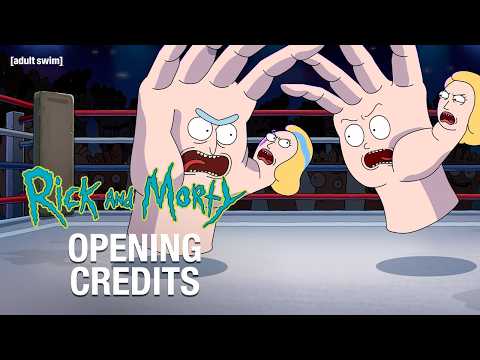 Rick and Morty Season 8 | Opening Credits | Adult Swim Europe