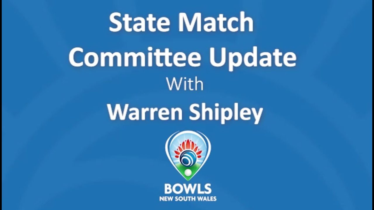 State Match Committee Update - YouTube