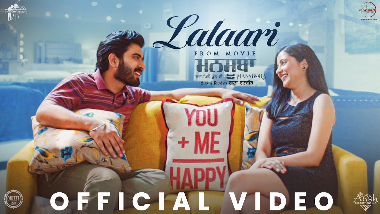 Lalaari (Official Video) - Manjot Dhillon | Rana Ranbir | Mansooba ...
