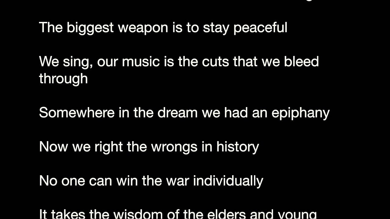 Glory - Common ft. John Legend lyric video