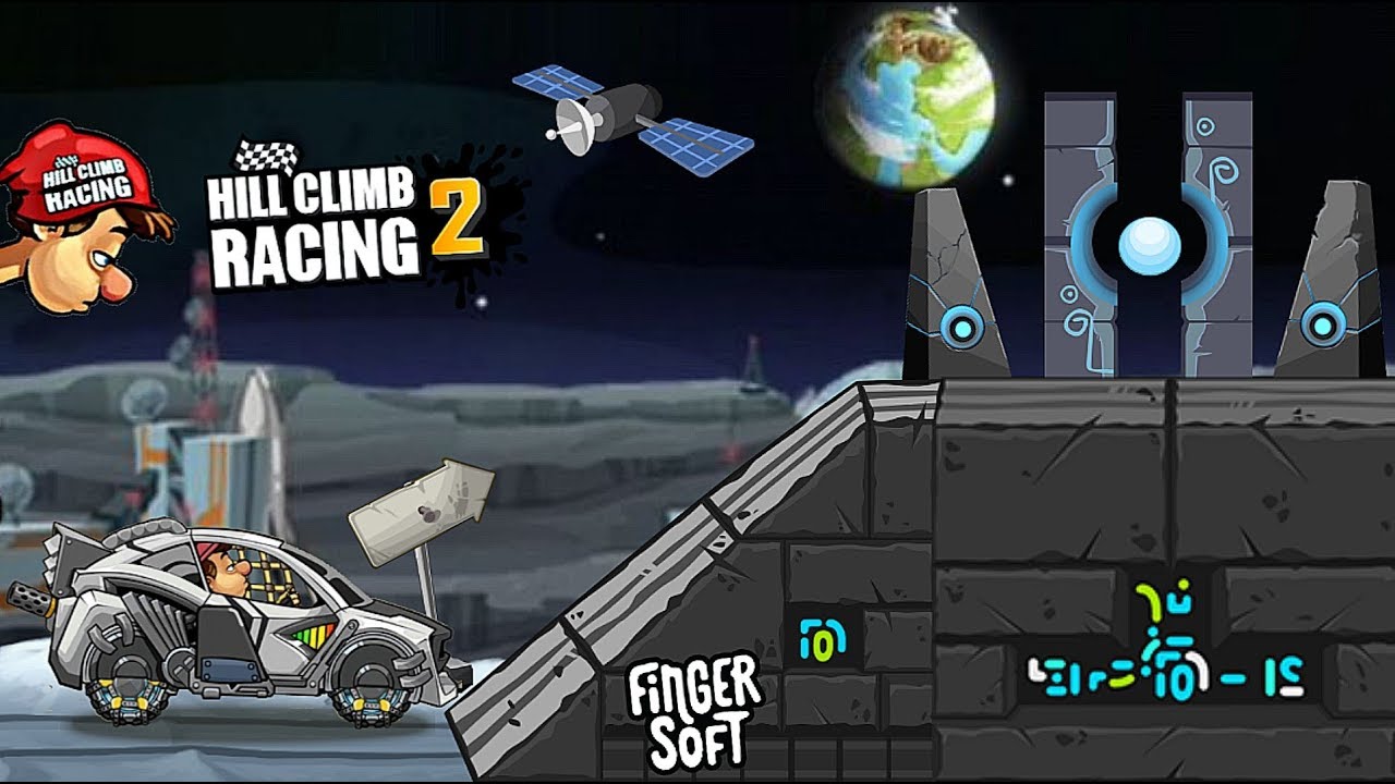 NOVO RECORDE - CARRO DE RALLY NO MAPA DA LUA | Hill Climb Racing 2 - YouTube
