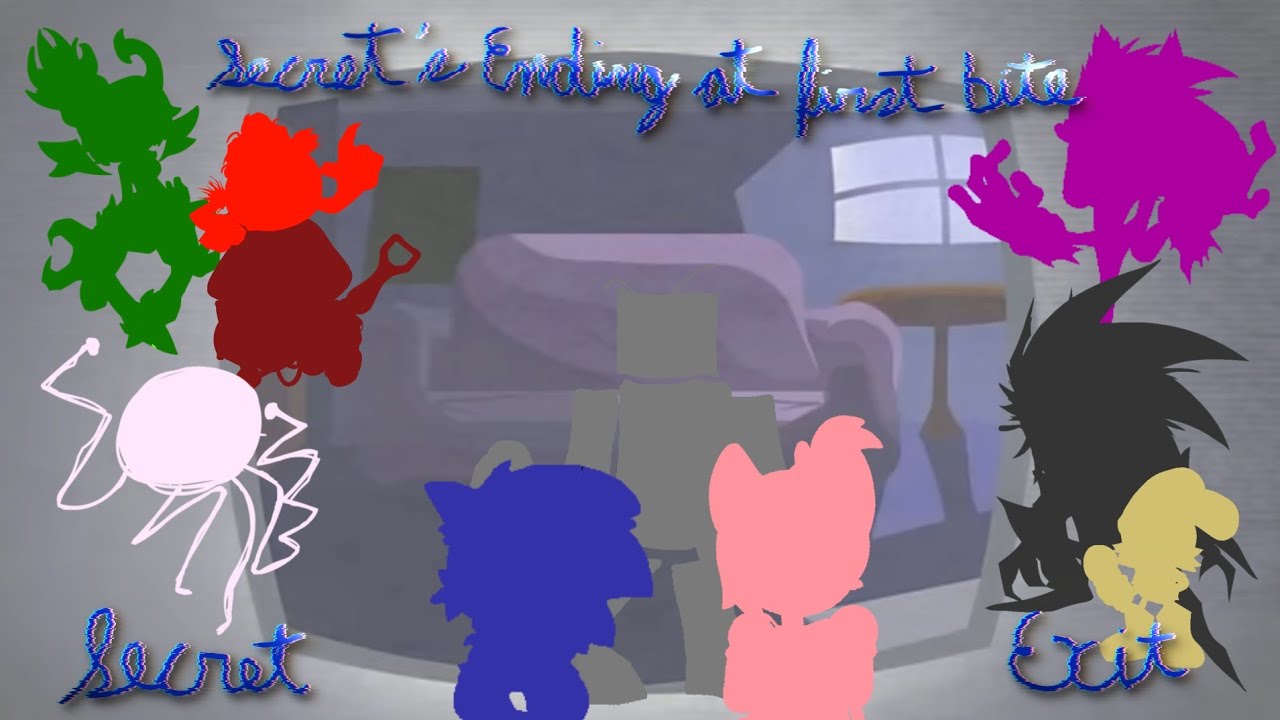 Secret's ending at first bite / Secret exit ( FNF Concept) [ New Year ...