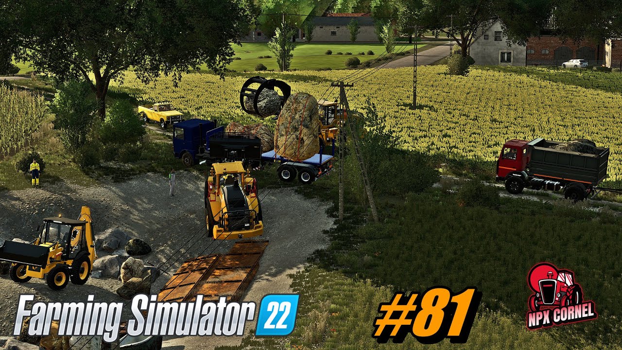 #fs22 Roleplay Romania / Curatam terenul de pietre /#81 - YouTube