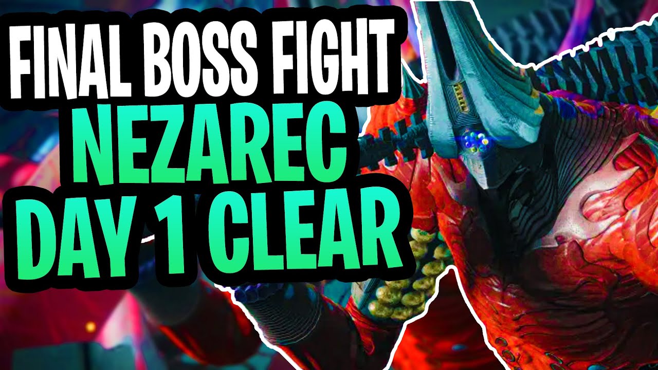 Final Boss Fight Nezarec Day 1 Clear (Root of Nightmares Raid) (Season ...