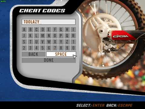 THIS CHEATCODE UNLOCK EVERYTHING IN MX vs ATV UNLEASHED! - YouTube
