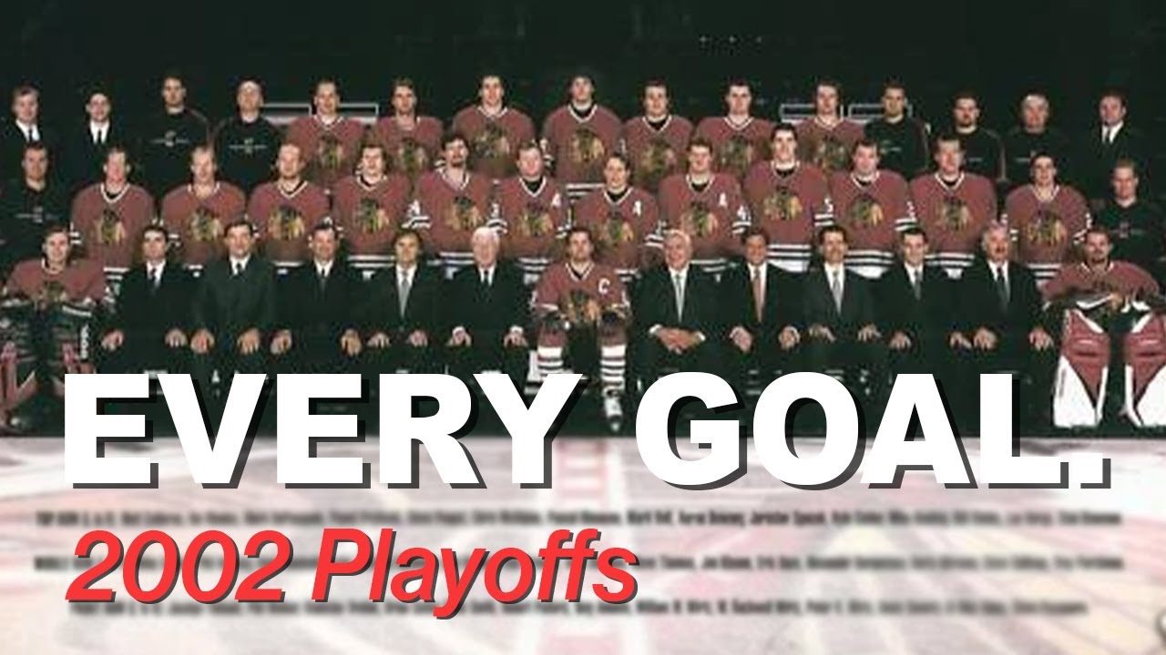 Every Blackhawks Goal (2002 Playoffs) - YouTube