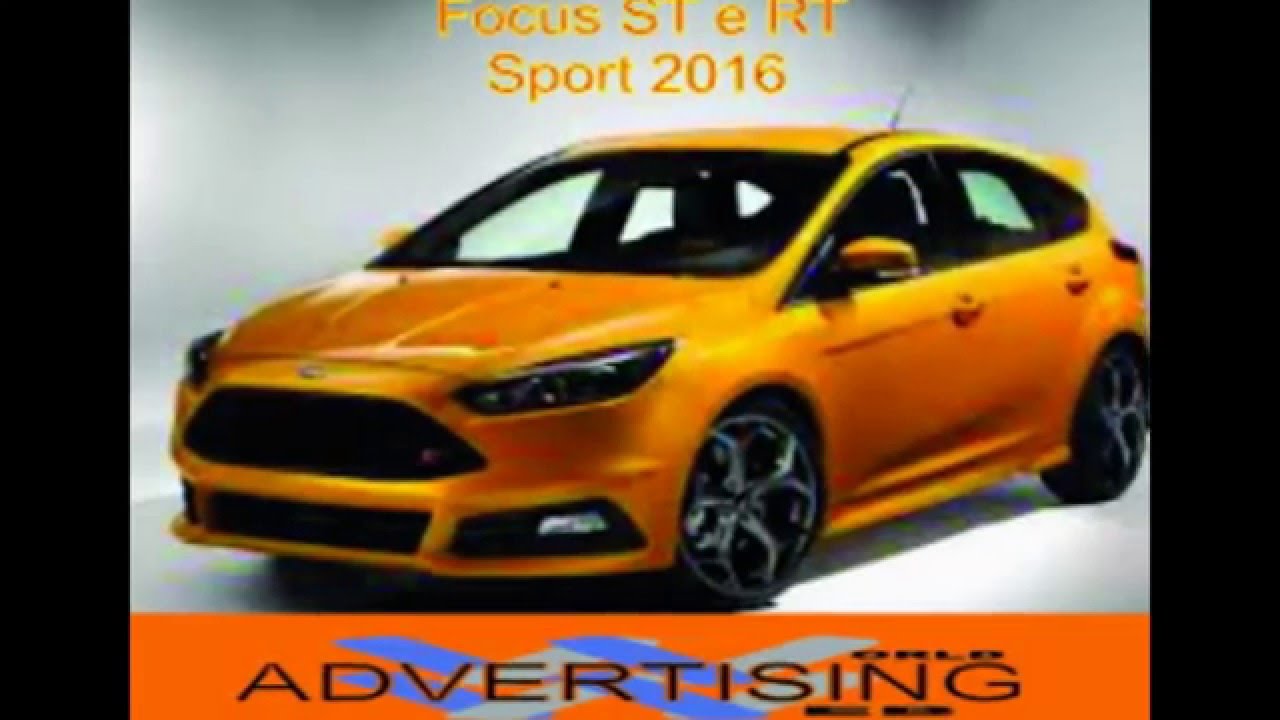 Novo Ford Focus ST e RT Sport 2015/2016 PREÇOS, VERSÕES E CUSTOS. - YouTube