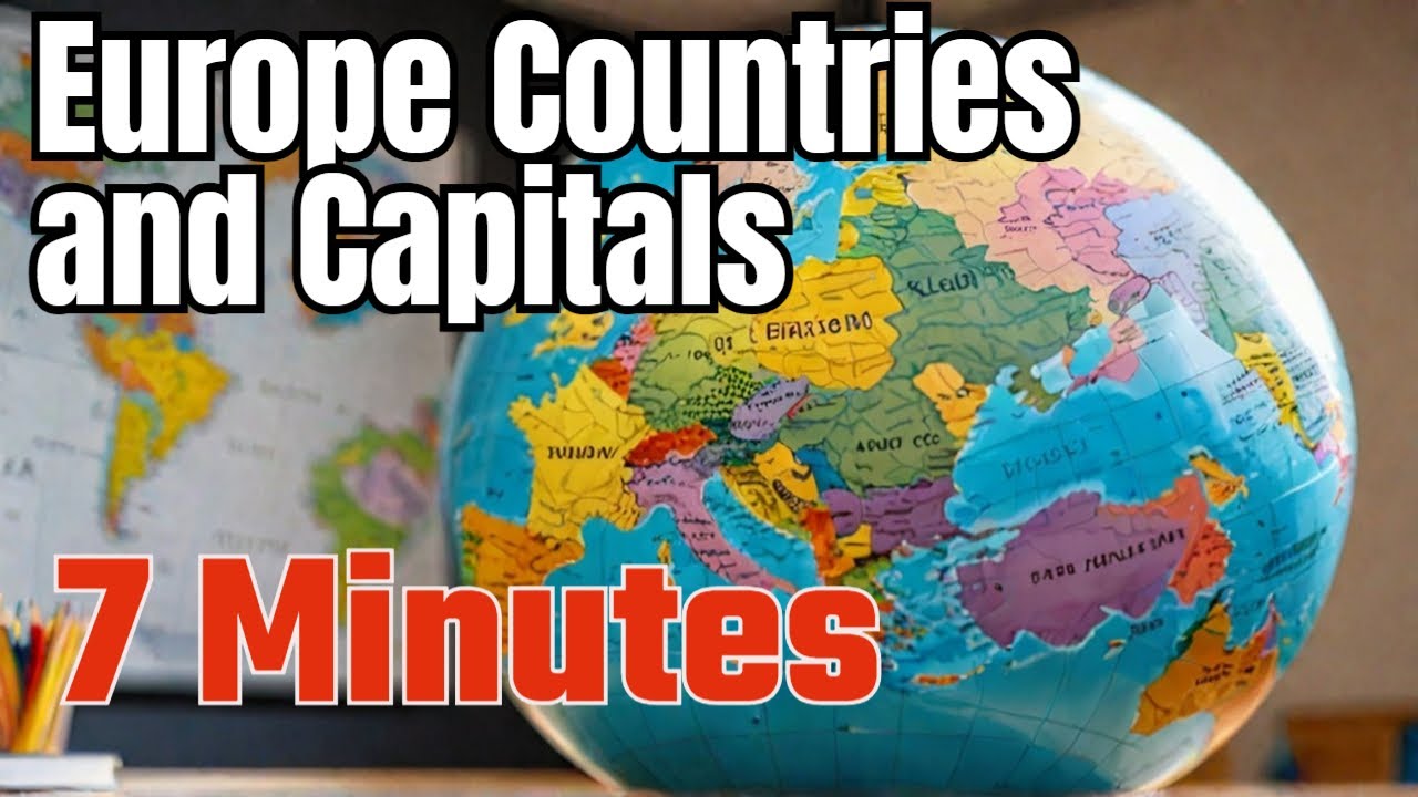 Europe Countries and Capitals | Fun Geography Quiz for Geography Lovers ...