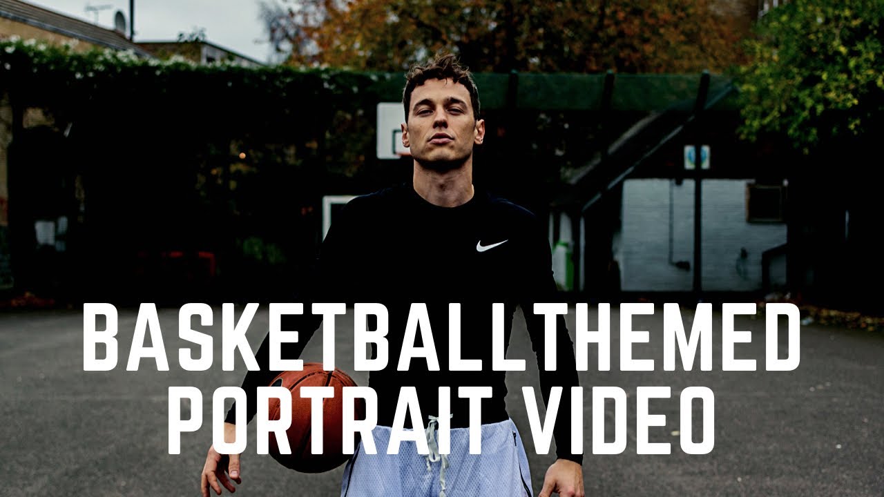 iPhone Shooting Basketball Inspired Portrait Video - YouTube