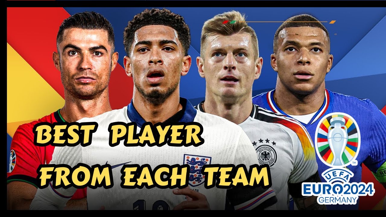 Best Player from Each Team in Euro 2024 - YouTube