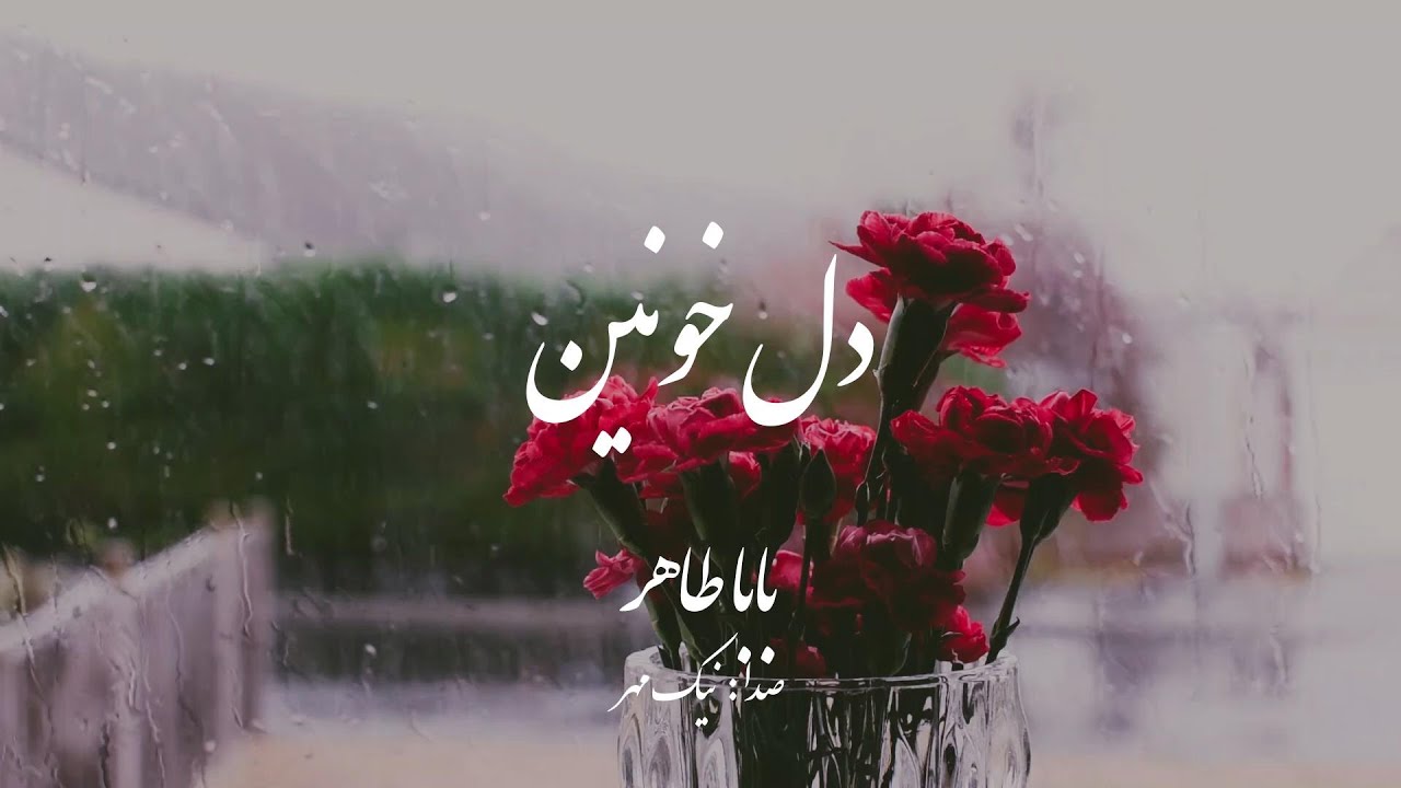 شعر زیبا از بابا طاهر دلا خوبان دل خونین پسندند Beautiful Persian