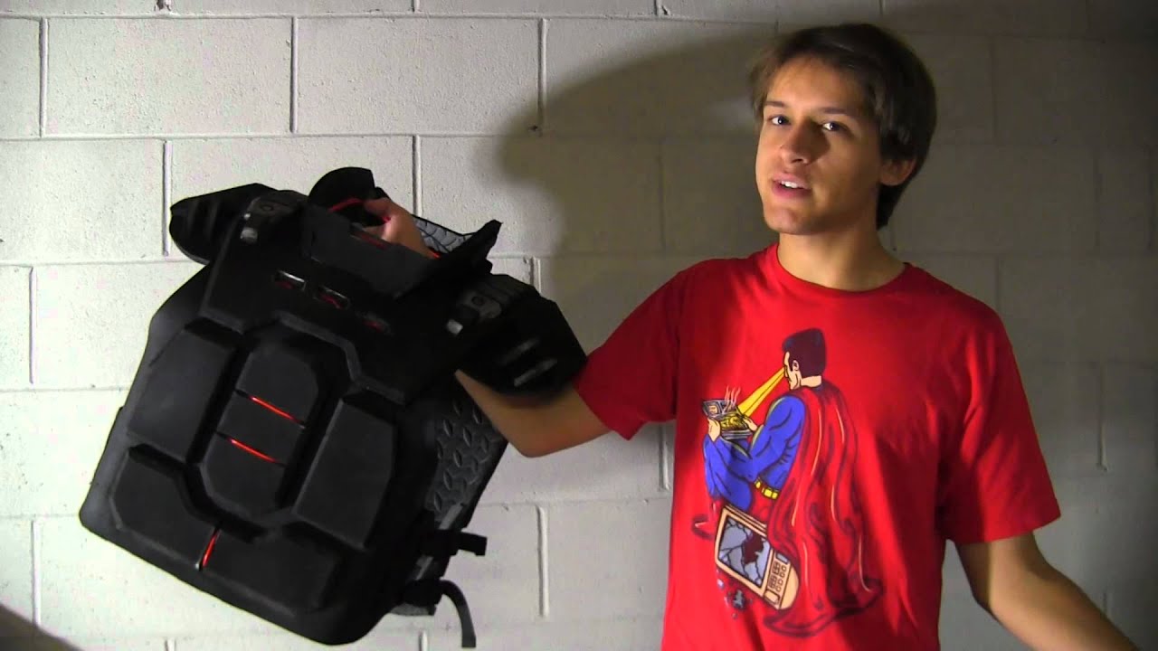 How to Make Electroluminescent Armor ($30 or less) - YouTube