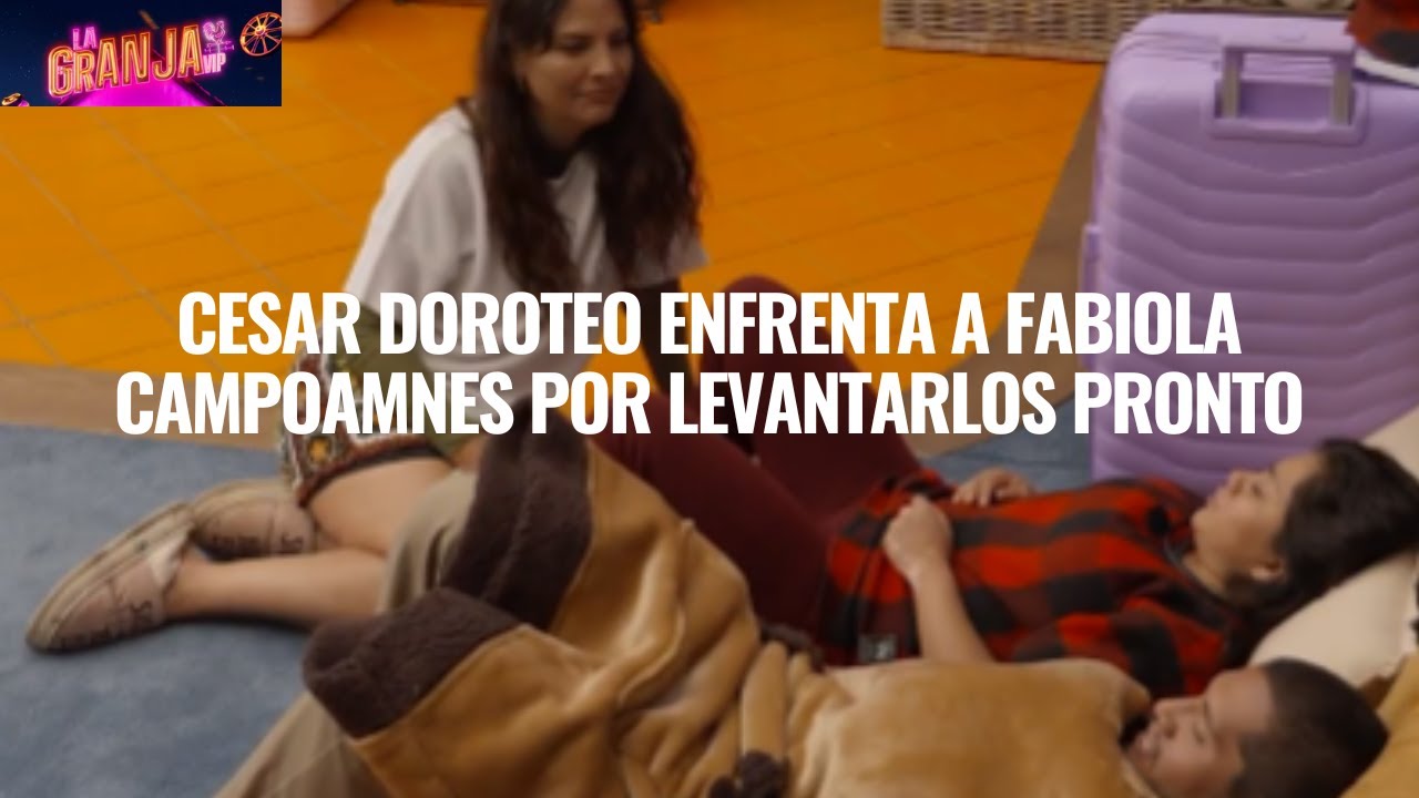 CESAR DOROTEO ENFRENTA A FABIOLA CAMPOAMNES POR LEVANTARLOS PRONTOEN KA ...