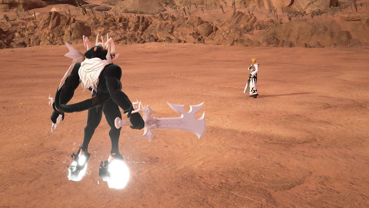 Playable Larxene over Sora - Kingdom Hearts 3 PC Mods - YouTube