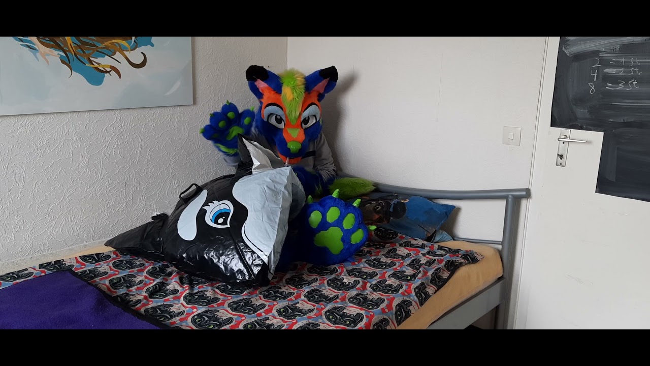 Inflatable Orca inflation - YouTube