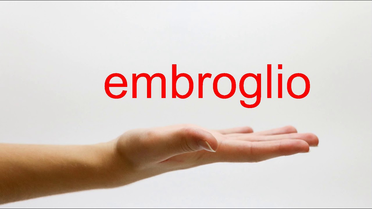 How to Pronounce embroglio - American English - YouTube