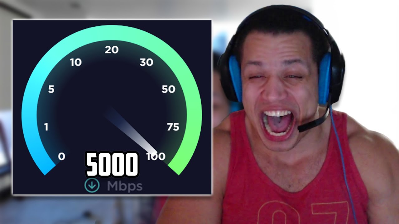 TYLER1 FINALLY UPGRADED HIS INTERNET - YouTube