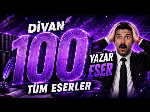 Divan 100 Yazar - Eser | TÜM ESERLER | Rüştü Hoca