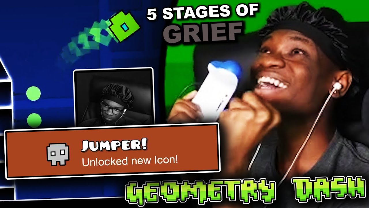 THIS LEVEL = 5 STAGES OF GRIEF | Geometry Dash - YouTube