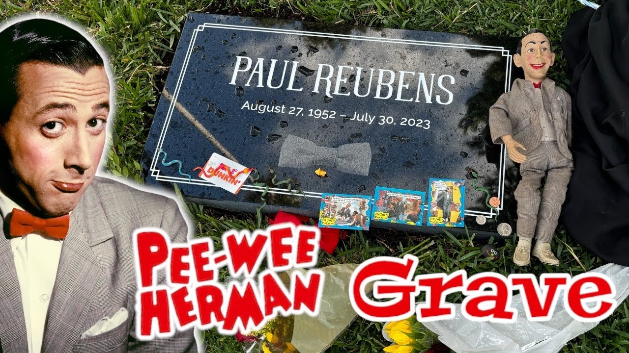 I visit PAUL REUBENS Grave aka PEE WEE HERMAN | Hollywood Forever ...