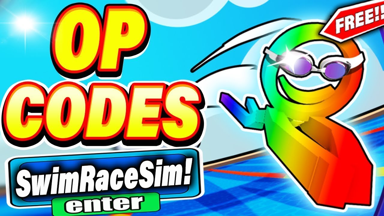 ALL NEW *SECRET CODES* IN ROBLOX SWIM RACE SIMULATOR (new codes in ...