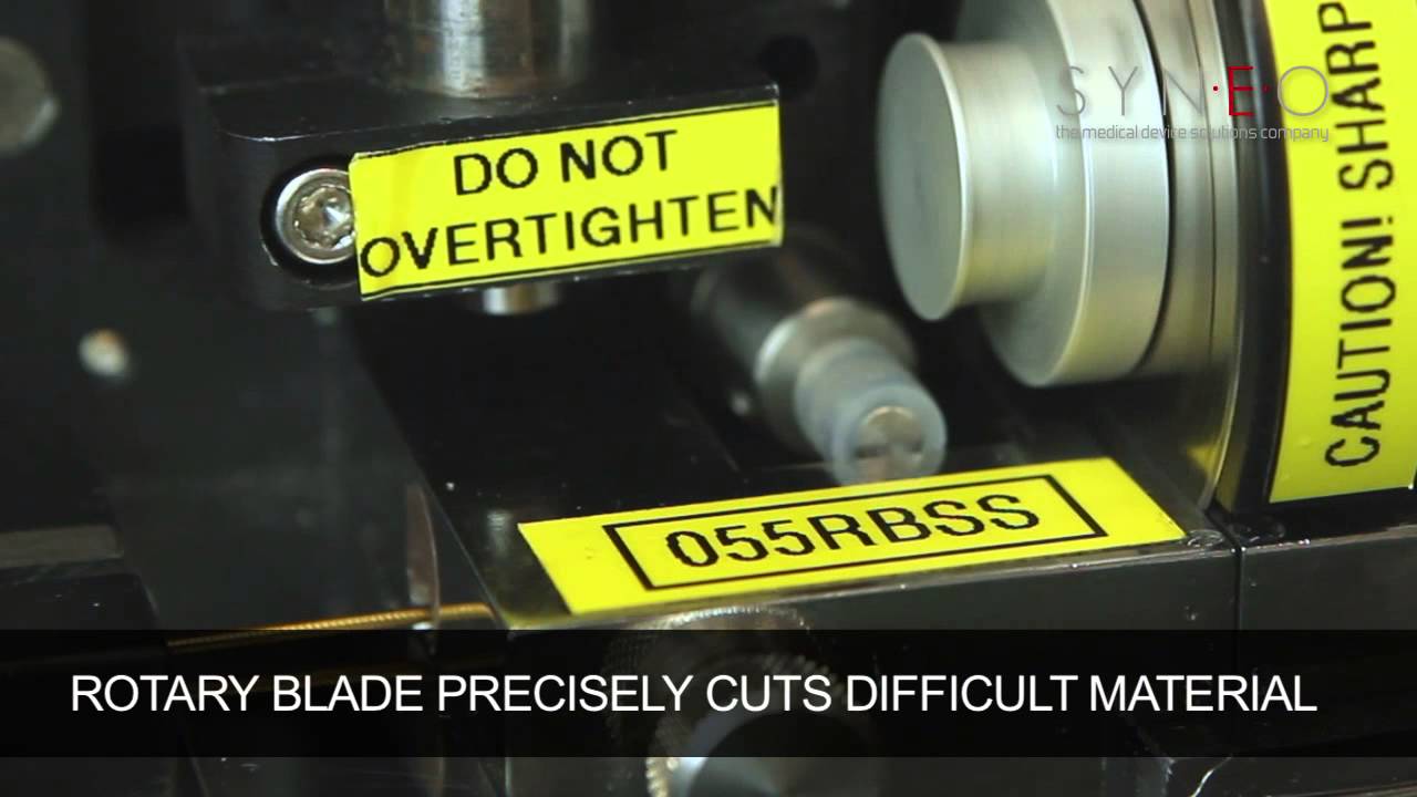 Accu-Cut 700L Automated Braided Tubing Cutter - YouTube