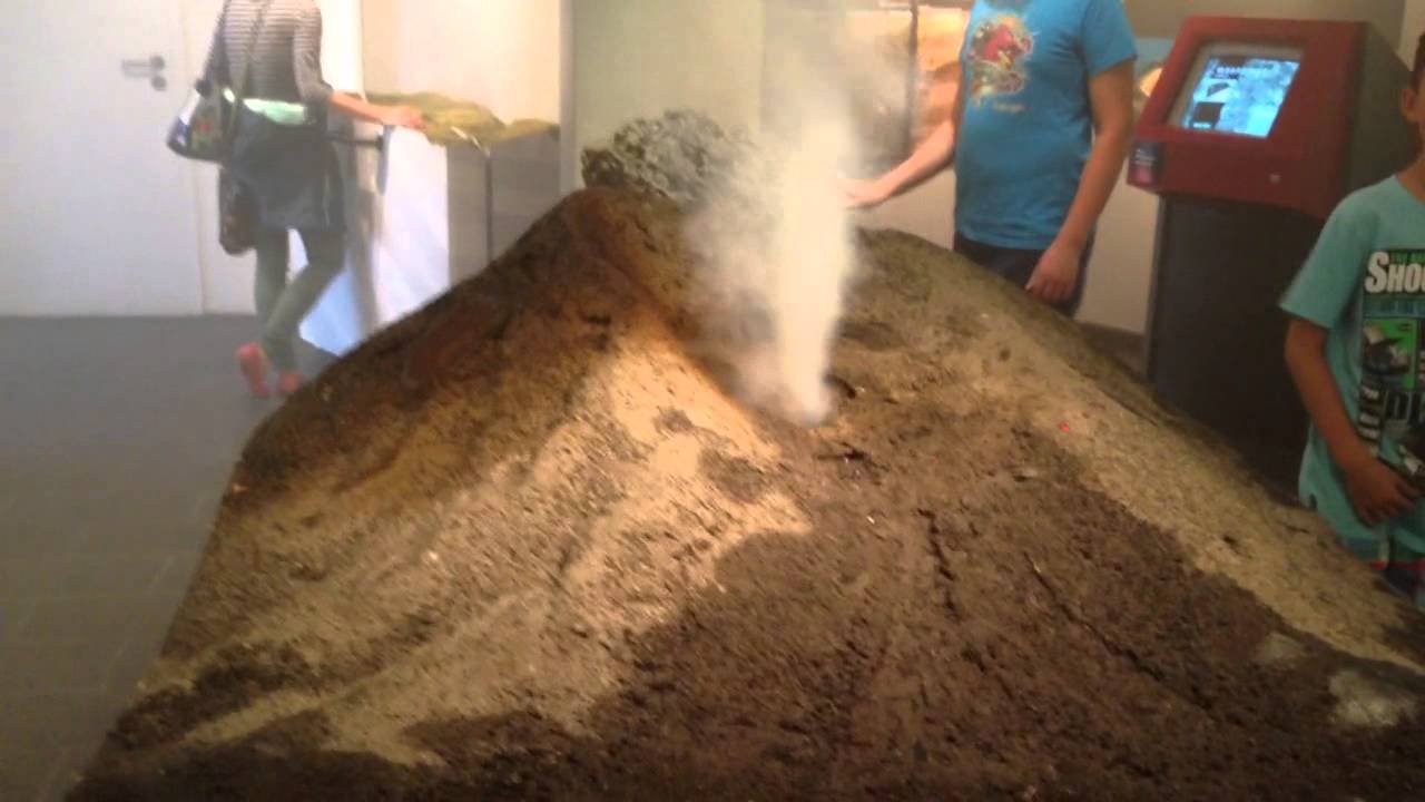 Vulcan eruption simulation - YouTube
