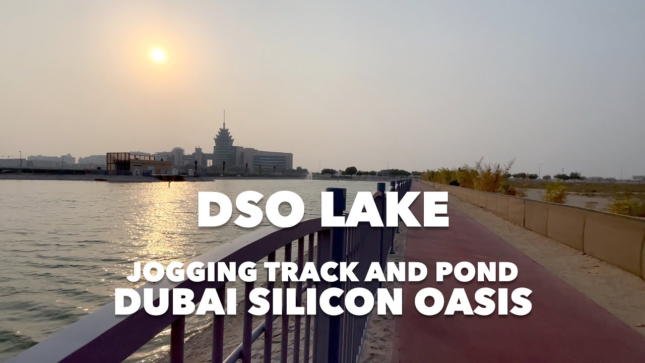 DSO Lake Jogging Track And Pond Dubai Silicon Oasis - YouTube