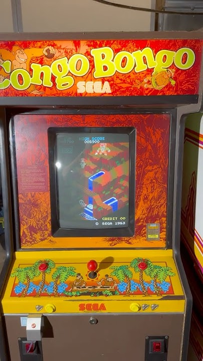 Sega Congo Bongo Arcade Cabinet - YouTube