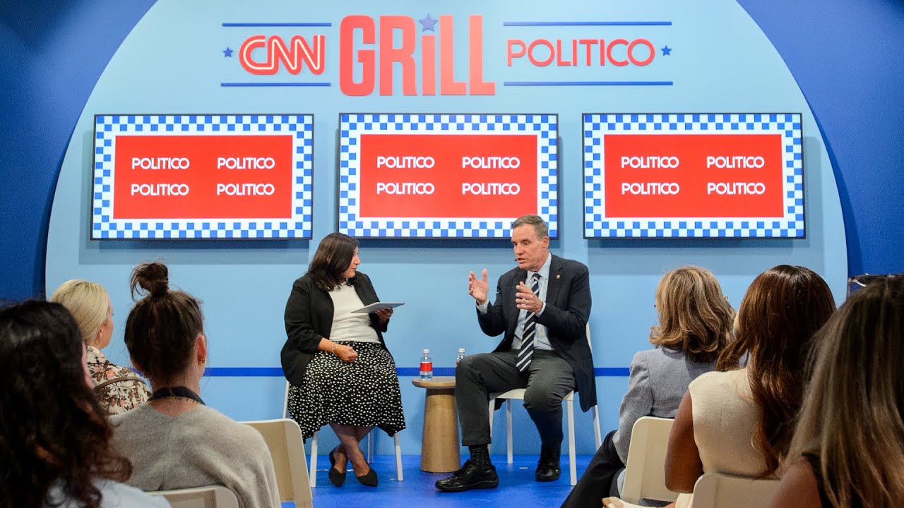 Full interview with Sen. Mark Warner at DNC | Politico - YouTube
