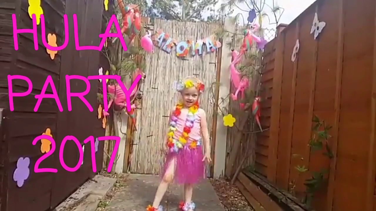 HAWAIIAN HULA PARTY 2017 - YouTube